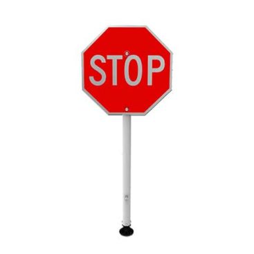 Portable Stop Post and Sign - Kleem Inc.