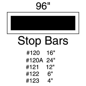 Stop Bar Stencil - Kleem Inc.