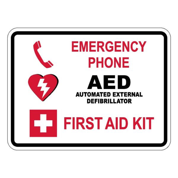 AED Signs-105 - Kleem Inc.