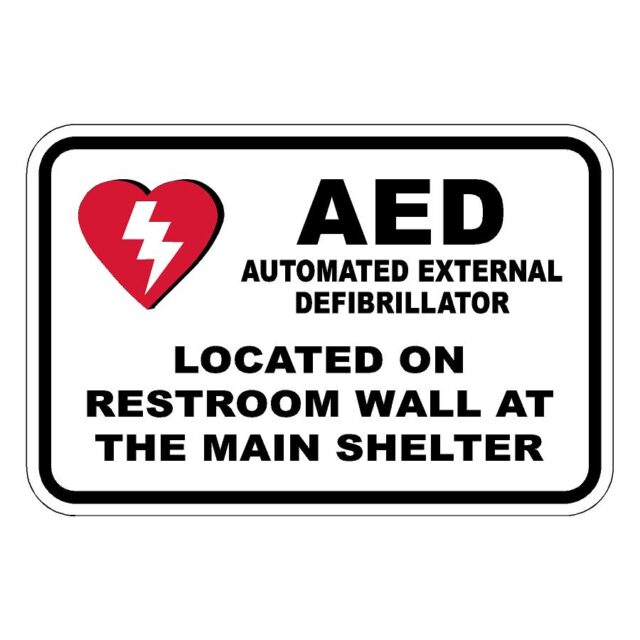 AED Signs-110 - Kleem Inc.