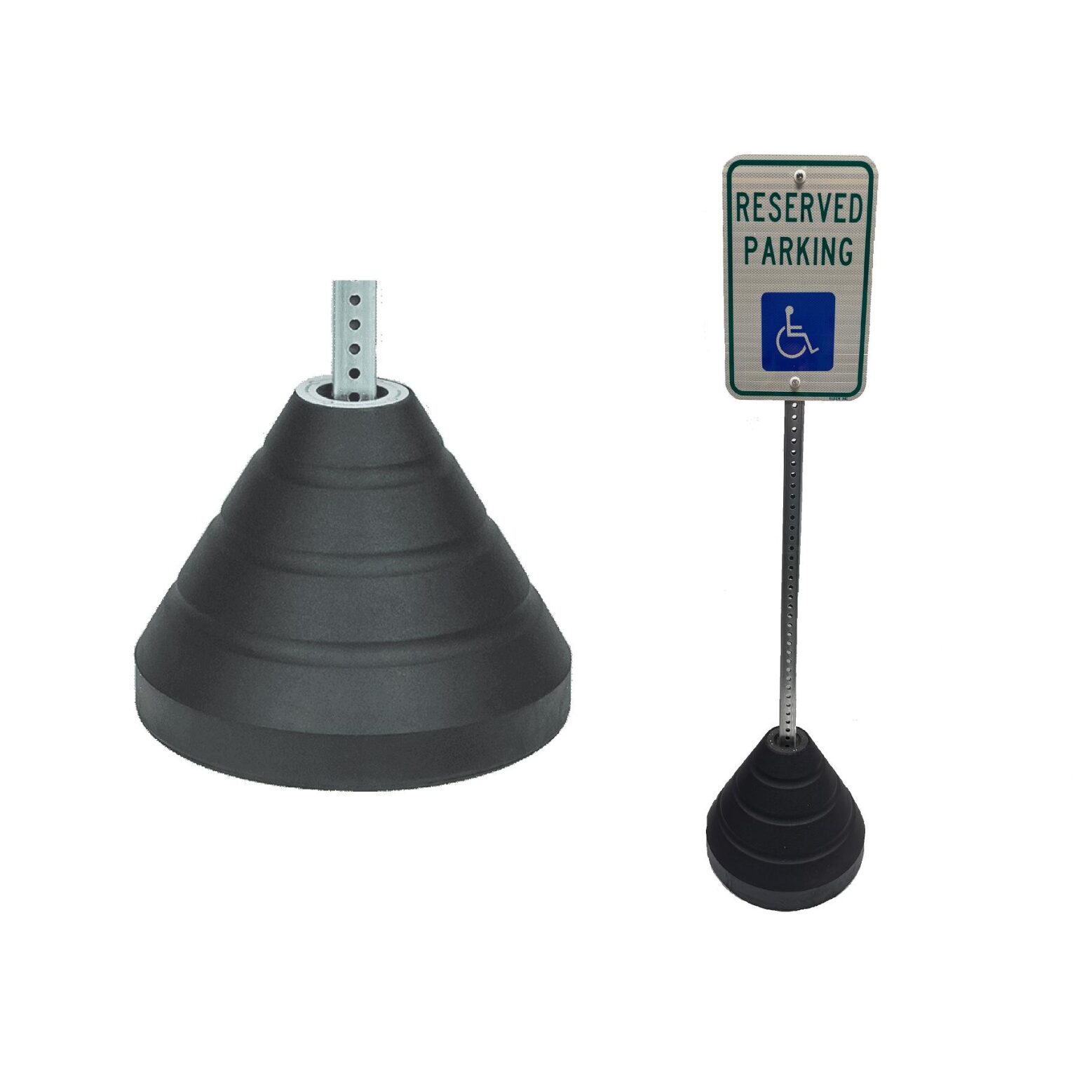 RECYCLED RUBBER SIGN BASE - Kleem Inc.